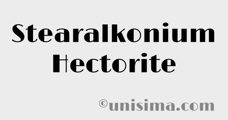 Stearalkonium Hectorite - Unisima.com